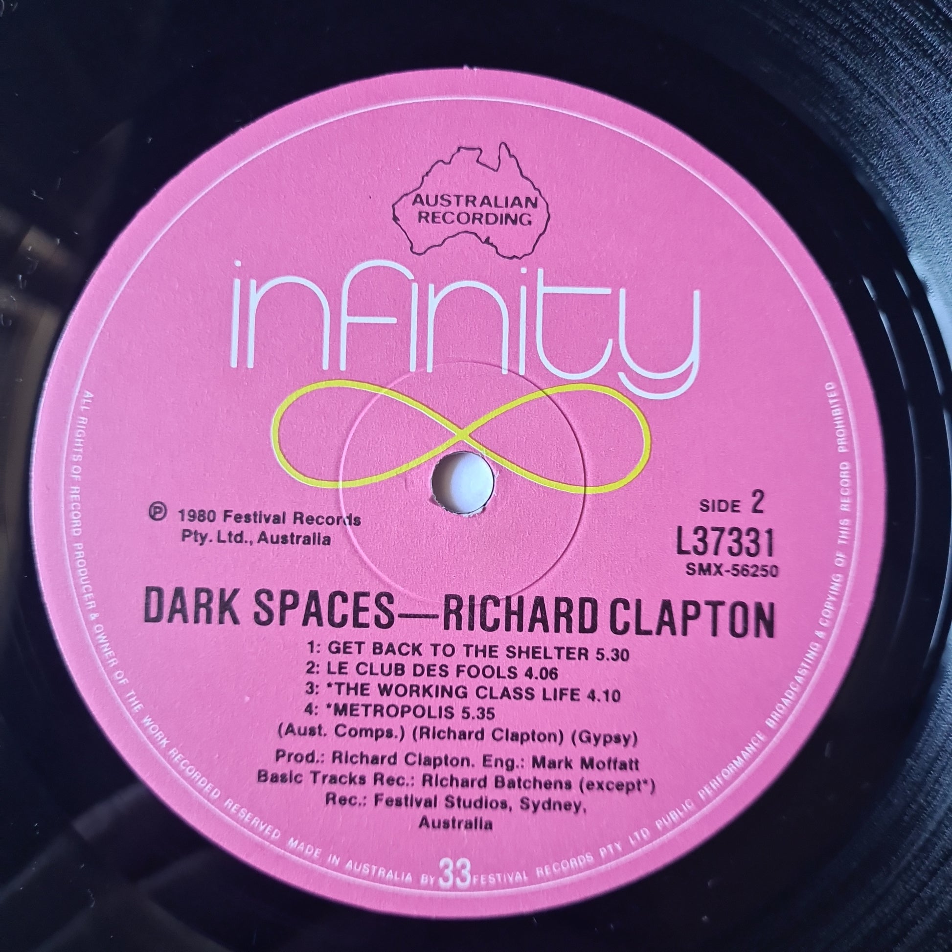 Richard Clapton Dark Spaces 1980 Sound Hound Records richard-clapton-dark-spaces-1980-sound-hound-records
